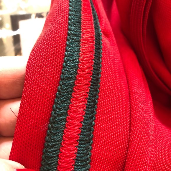 Gucci | Pants & Jumpsuits | Gucci Green And Red Stripe Track Pants In ...